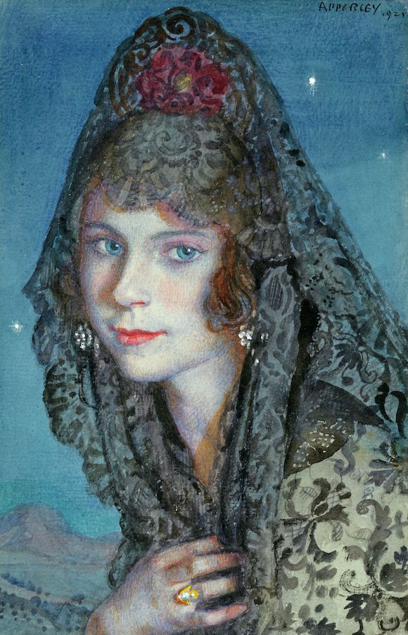Bonhams : George Owen Wynne Apperley (British, 1884-1960) A portrait of ...