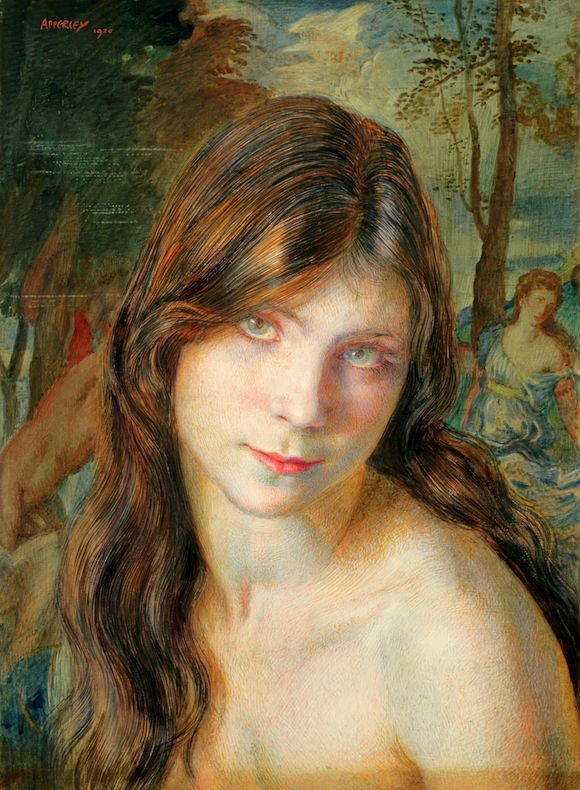 Bonhams : George Owen Wynne Apperley (British, 1884-1960) A portrait of ...