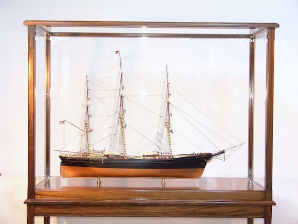Bonhams : A model of the Boston built clipper Flying Cloud, 54in long x ...