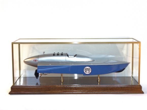 Bonhams : A scale model of Sir Malcolm Campbell's water speed record ...