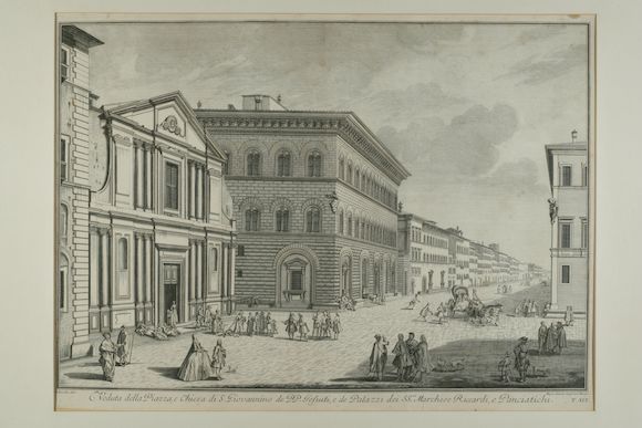 Bonhams : A set of eight Italian architectural engravings