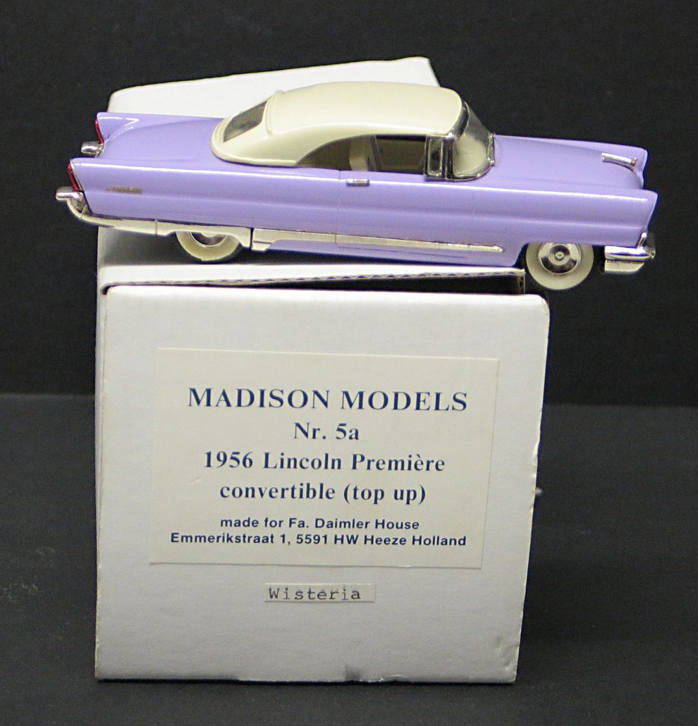 Bonhams Cars : A rare 1:43 scale model of a 1956 Lincoln Premier by ...