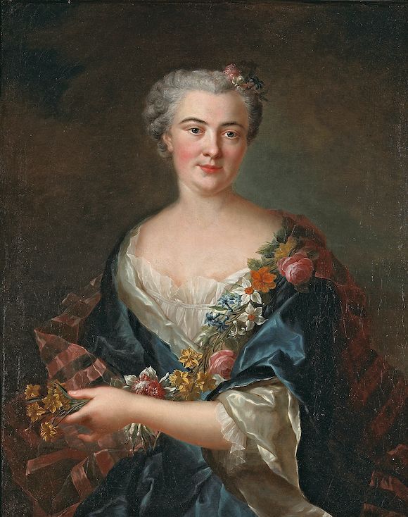Bonhams : School of François Hubert Drouais (French, 1727-1775) A ...