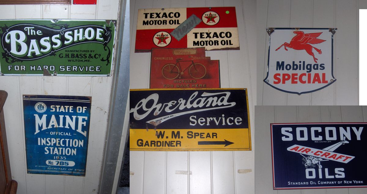 Bonhams Cars : A quantity of signs,,