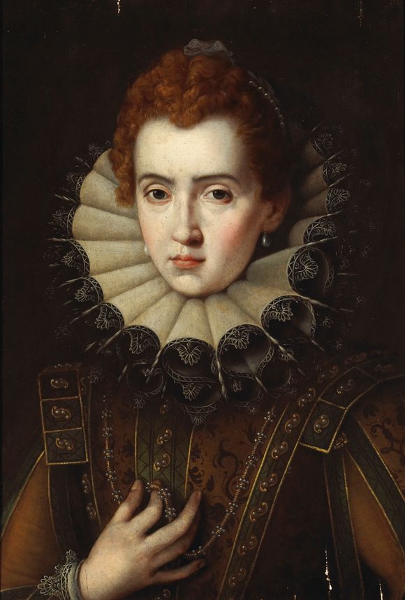 Bonhams : Attributed to Alessandro di Cristofano Allori (Italian, 1535-1607) A portrait of a ...