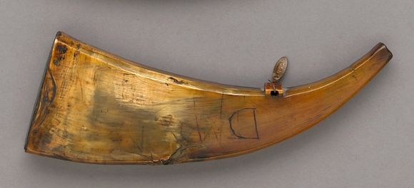 Bonhams : An early Scottish powder horn from the Charles E. Whitelaw ...