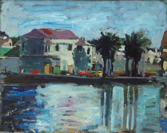 Bonhams : Terry St. John (American, born 1934) Benecia Waterfront, 1982 ...