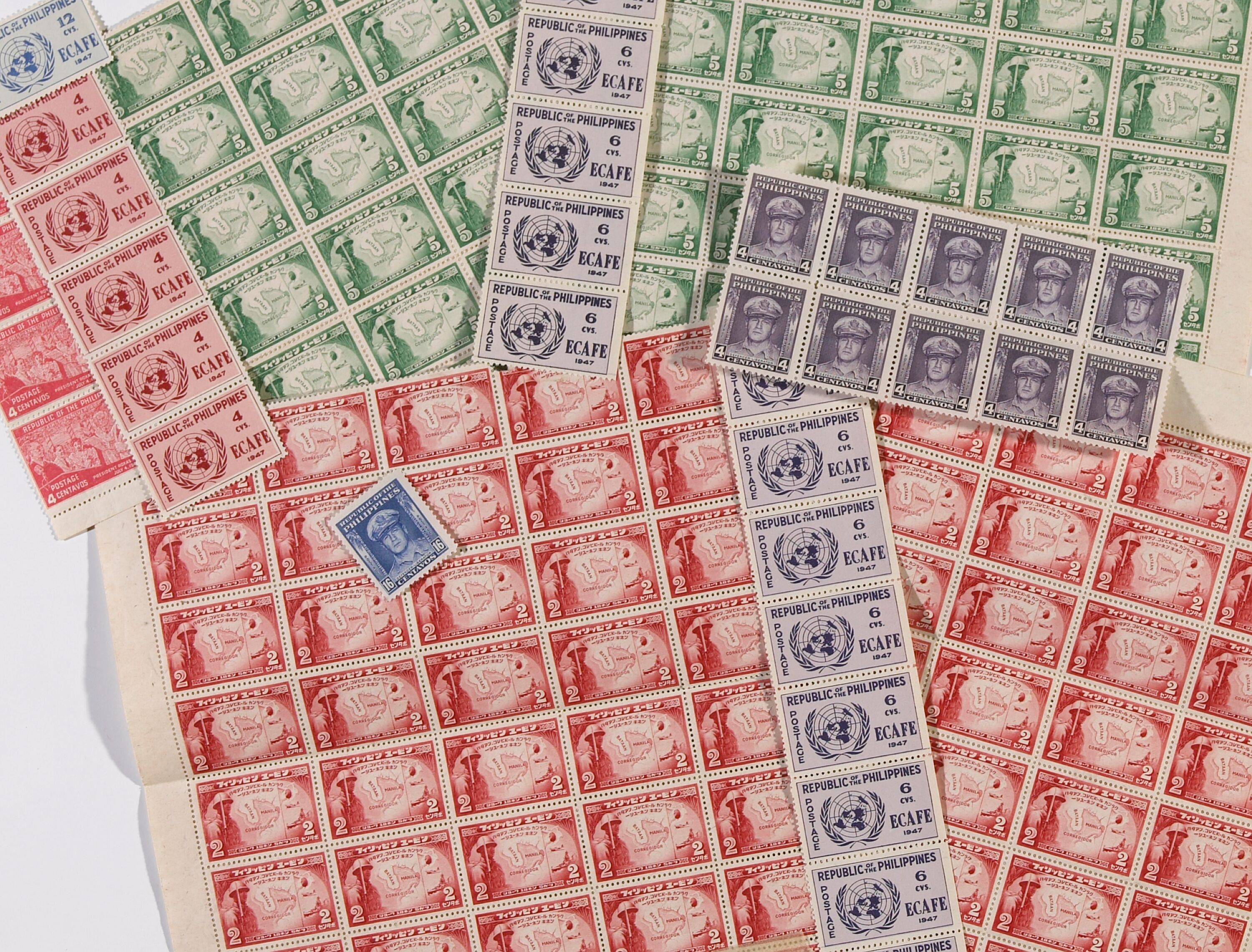Bonhams Cars : A collection of stamps,