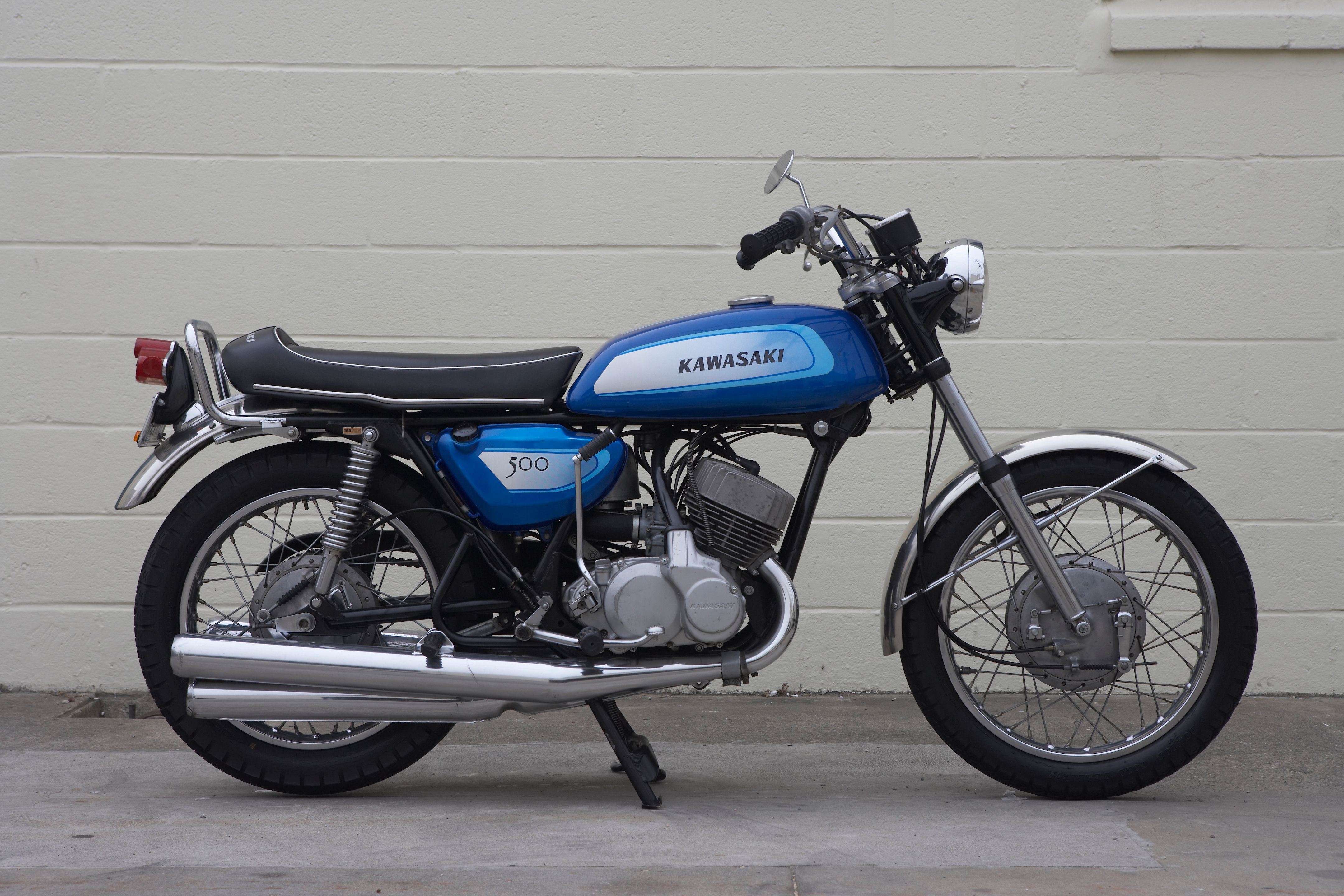 Bonhams Cars : 1972 Kawasaki 500cc H1 Two-Stroke Triple Frame no. KAF45742