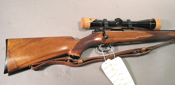 Bonhams : A .222 caliber Sako bolt action sporting rifle