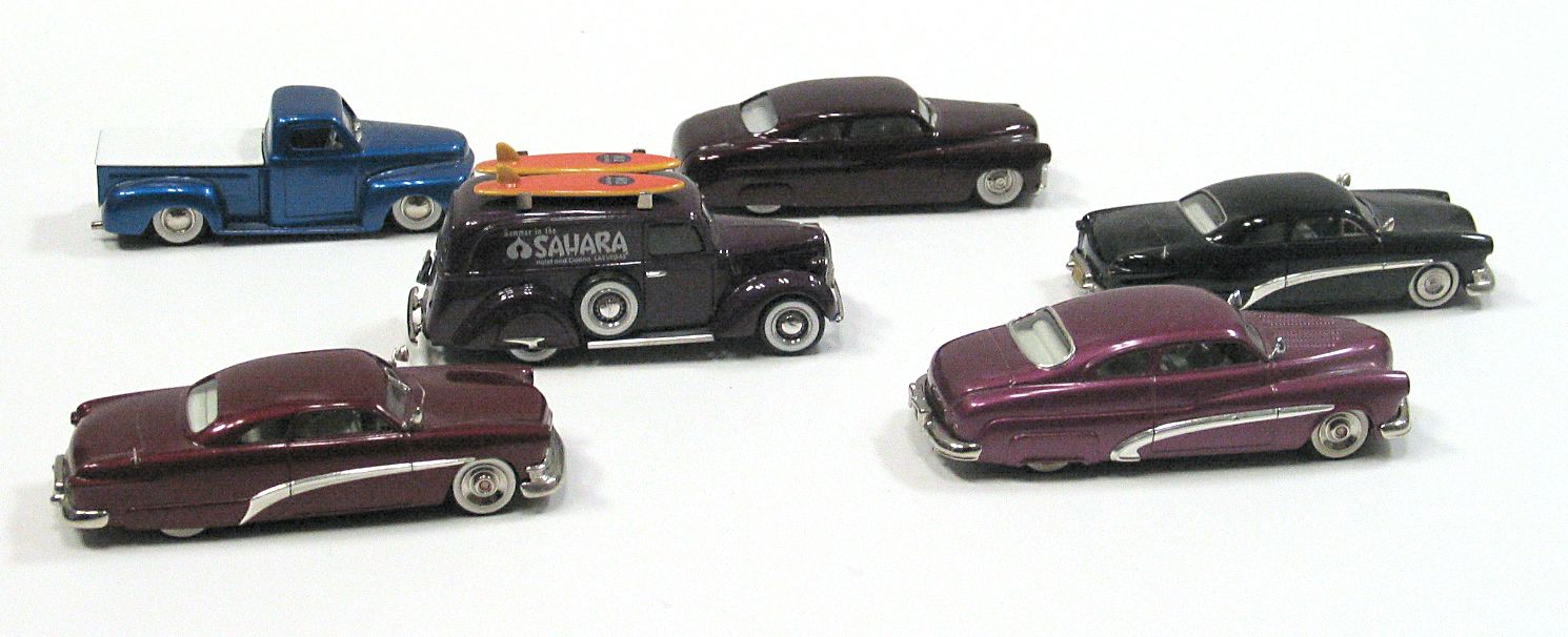 Bonhams Cars : Twelve 1:43 scale white metal model Street Rods and ...