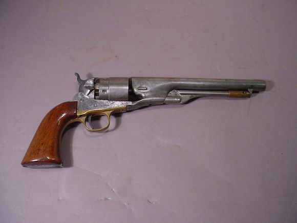 Bonhams : A Colt Model 1860 Army percussion revolver