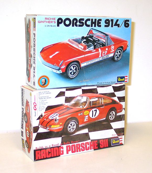 Bonhams : Porsche plastic models