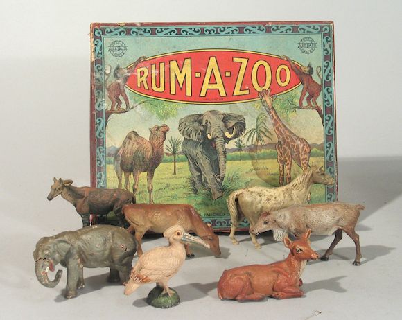 Bonhams : Elastolin Animals/Shed