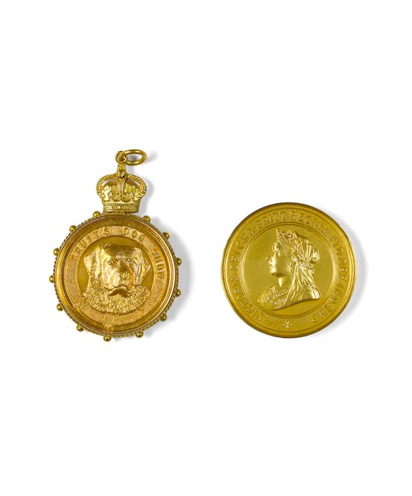 Bonhams : A Crufts Dog Show medal and an East London Dog Show medal
