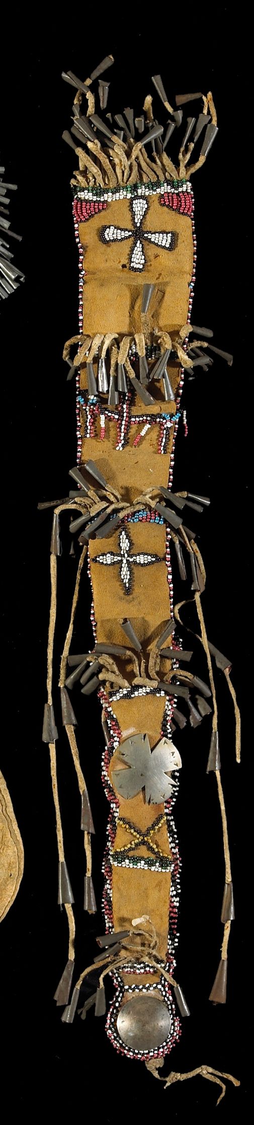 Bonhams : An Apache beaded awl case