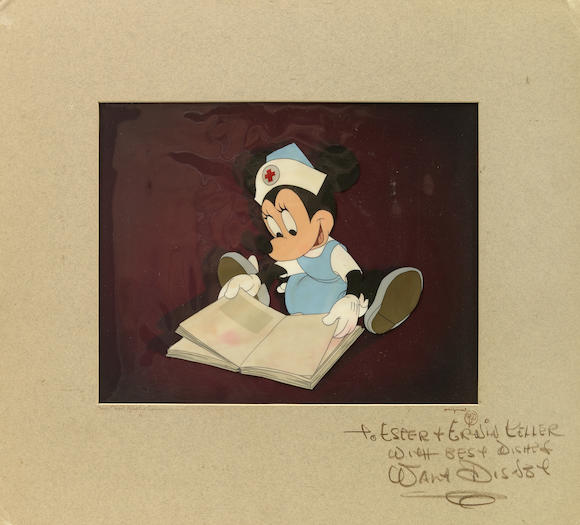 Bonhams A Walt Disney Celluloid From First Aiders
