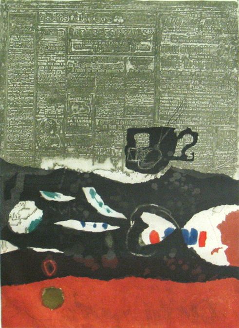 Bonhams : Antoni Clavé (Spanish, 1913-2005); Untitled;