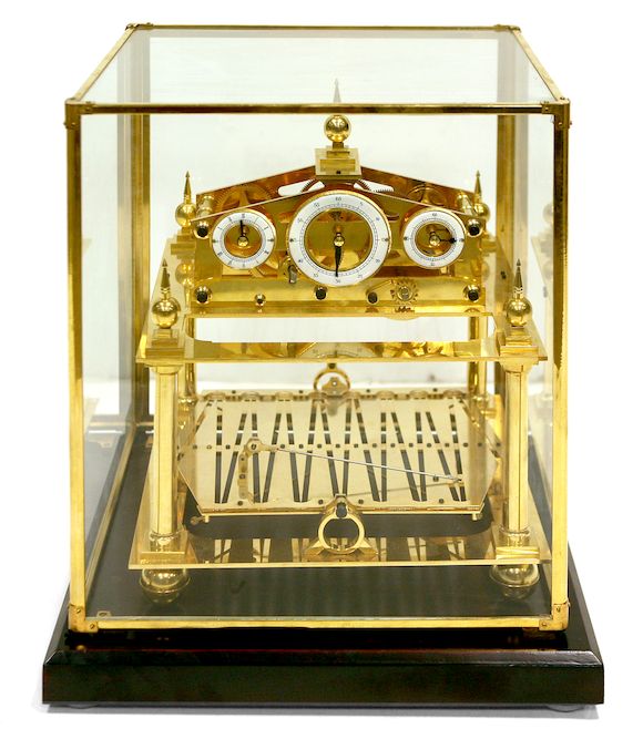 Bonhams : An English style rolling ball clock