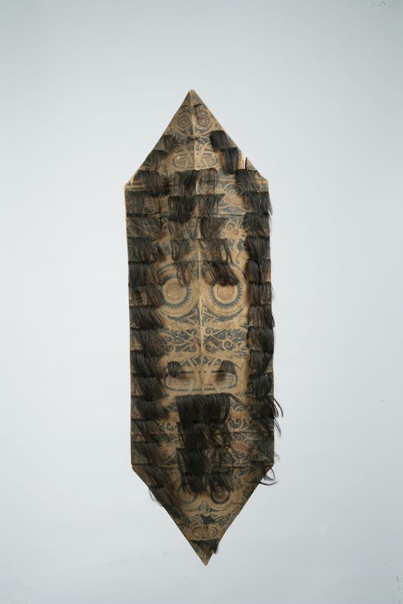 Bonhams : A Dayak war shield