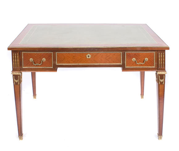 Bonhams A Napoleon Iii Style Gilt Bronze Mounted Bureau Plat
