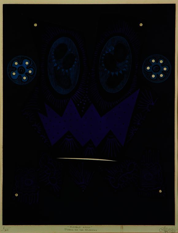 Bonhams : Luis Chacón (Venezuelan, 20th century); Grabado 49; Diablo ...