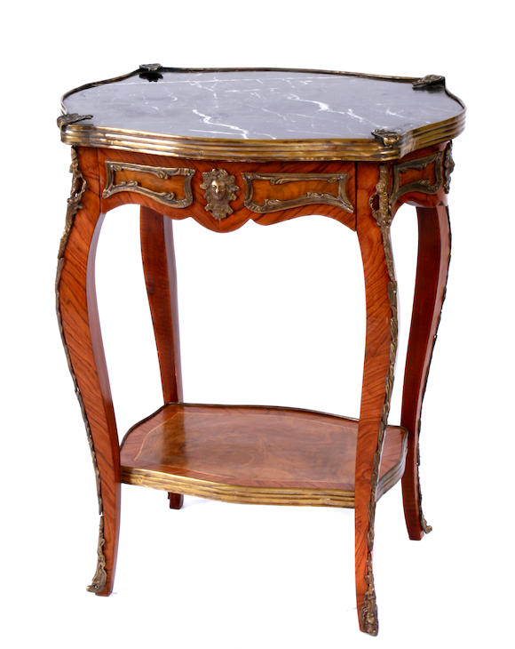 Bonhams A Pair Of Napoleon Iii Style Gilt Bronze Marble Topped Tables