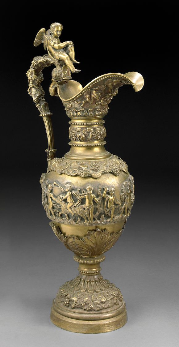 Bonhams : A Renaissance Revival gilt metal ewer