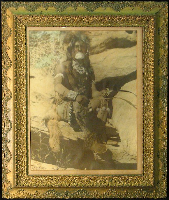 Bonhams : Carl Moon (American, 1879-1948); Koy-yahwa-mah (Hopi Chief of ...