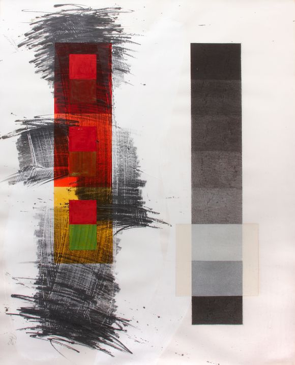 Bonhams : Jack Barth (American, born 1946) Cadmium (Red + Orange ...