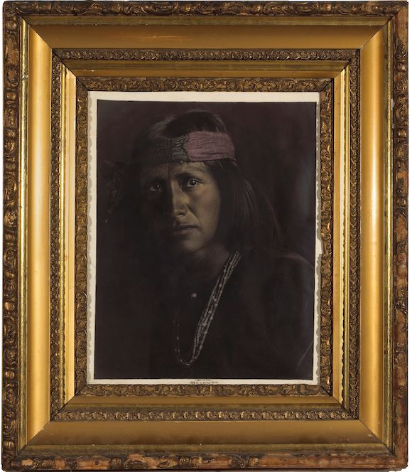 Bonhams : Carl Moon (American, 1879-1948); Cho-bah-begay (The Wolf ...
