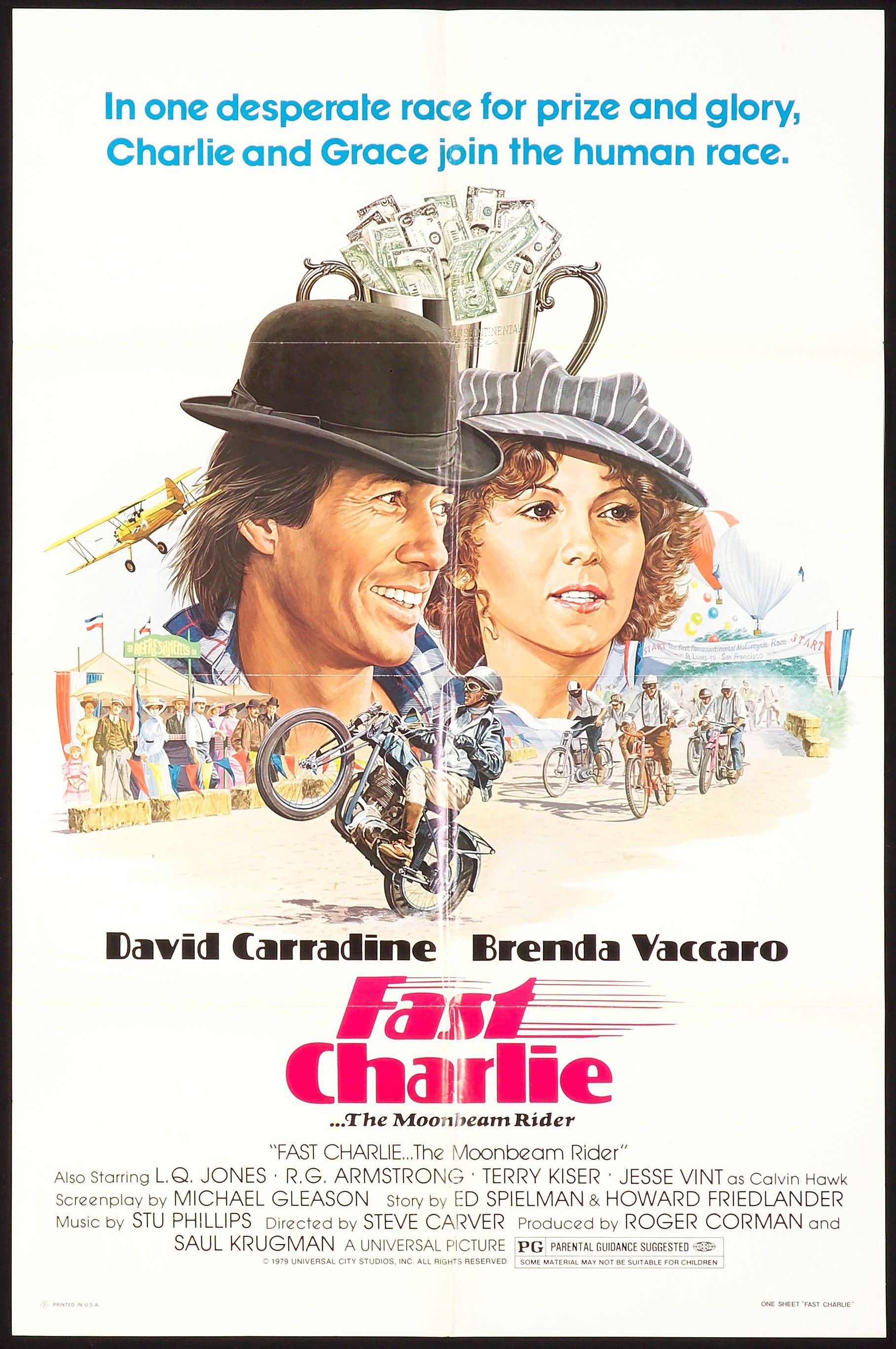 Bonhams Cars : A 'Fast Charlie....The Moonbeam Rider' movie poster ...