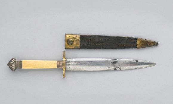 Bonhams : An American dirk knife made for J.A. Brown, Company C, First ...