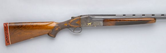 Bonhams : A rare 12 gauge Sousa Grade Ithaca single barrel trap gun