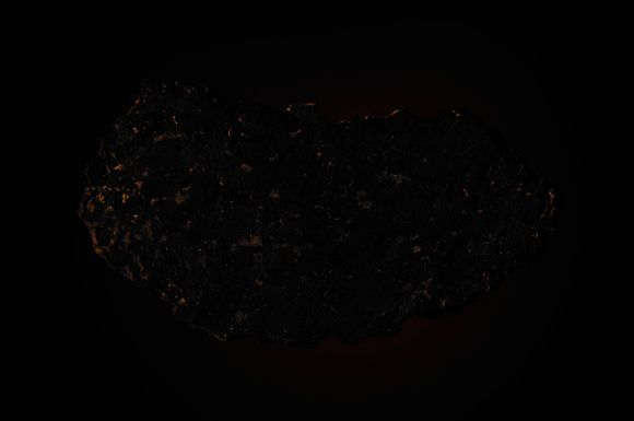 Bonhams : NWA 2737 Authenticated Specimen of the Planet Mars A Complete ...