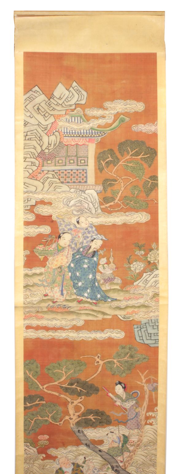 Bonhams : Chinese Silk Kesi (Tapestry)