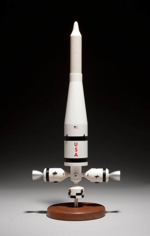 Bonhams : EARLY SPACE STATION MODEL.