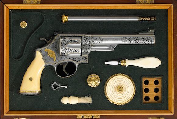 Bonhams : A cased Smith & Wesson Model 29-2 double action revolver ...