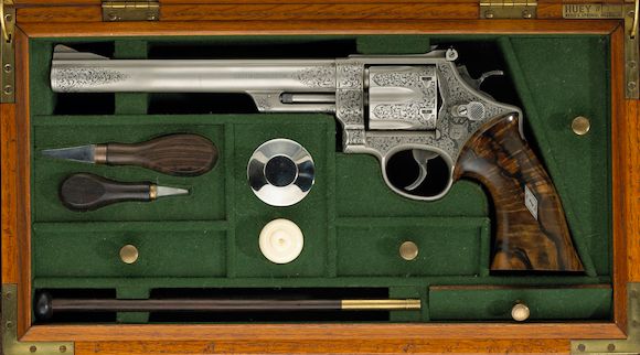 Bonhams : A cased Smith & Wesson Model 29 double action revolver ...
