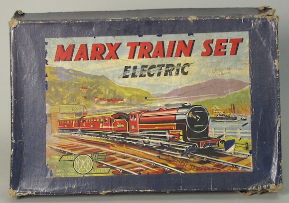 Bonhams : British Marx clockwork sets