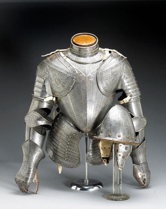 Bonhams : A composite Italian three-quarter suit of armor in the Pisan ...