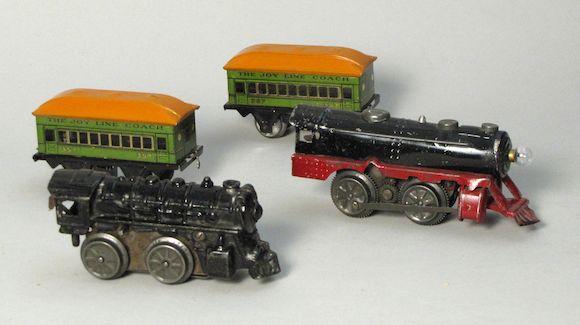 Bonhams : Marx Joy Line Engines/Coaches