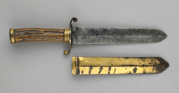 Bonhams : An American dirk knife by J.D. Chevalier, New York City