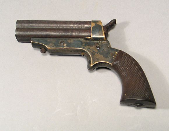 Bonhams : A Sharps Model 2A four-barrel pepperbox pistol