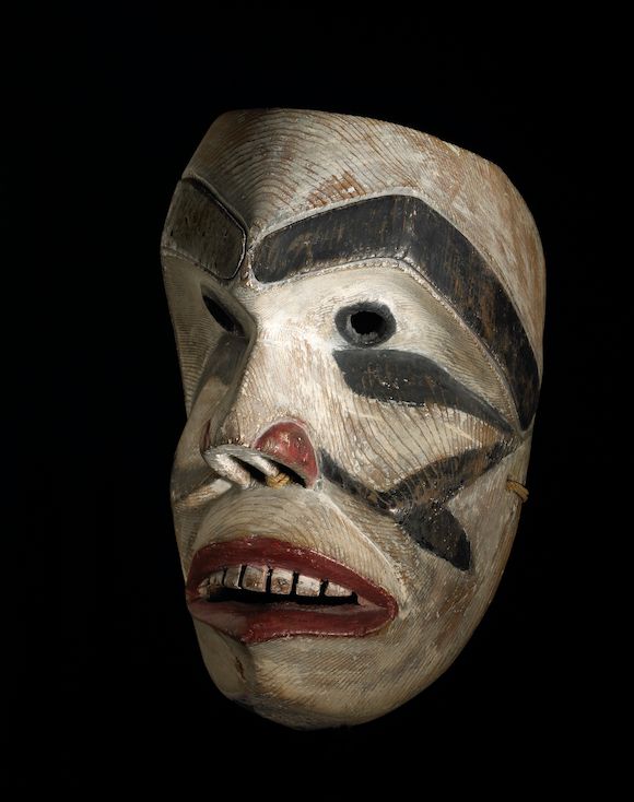Bonhams : A Heiltsuk (Bella Bella) mask