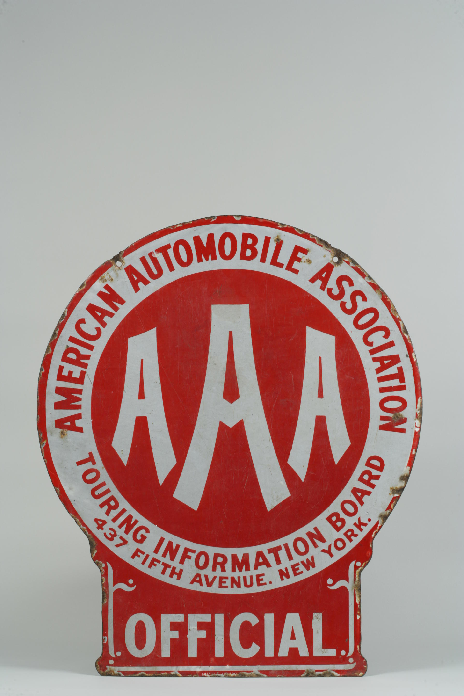 Bonhams Cars : A rare American Automobile Association 'Official' enamel ...