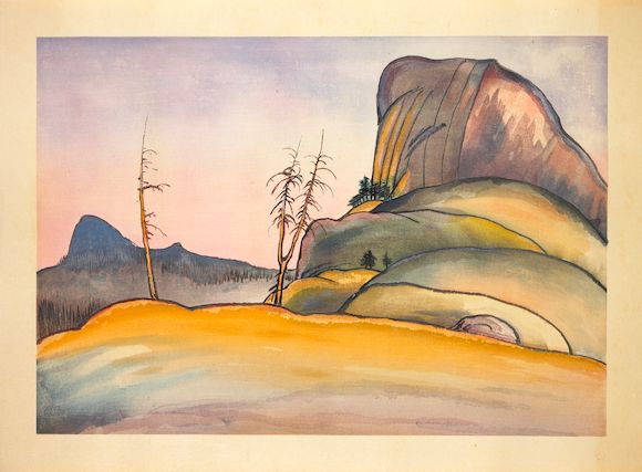 Bonhams : Chiura Obata (1885-1975) Four modern prints