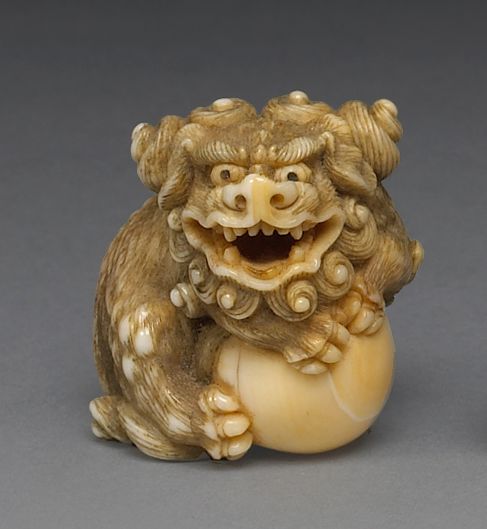 Bonhams : An ivory animal study 19th Century