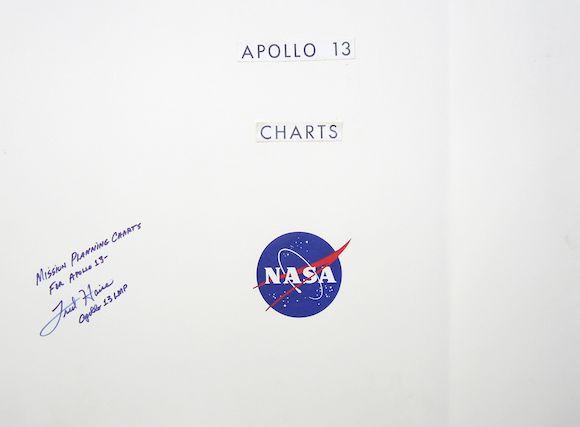 Bonhams : APOLLO 13 FLIGHT PLANNING CHARTS.