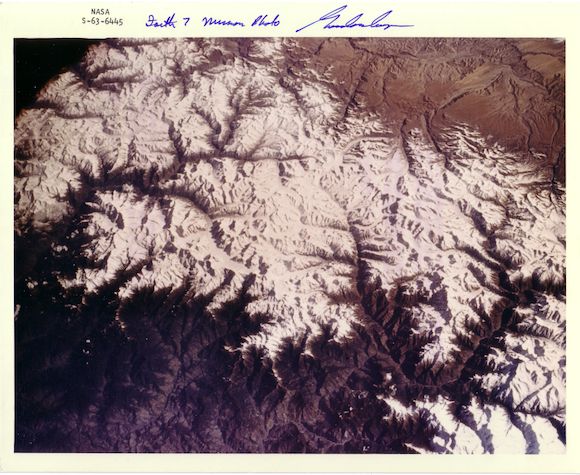 Bonhams : CALCUTTA FROM ORBIT.